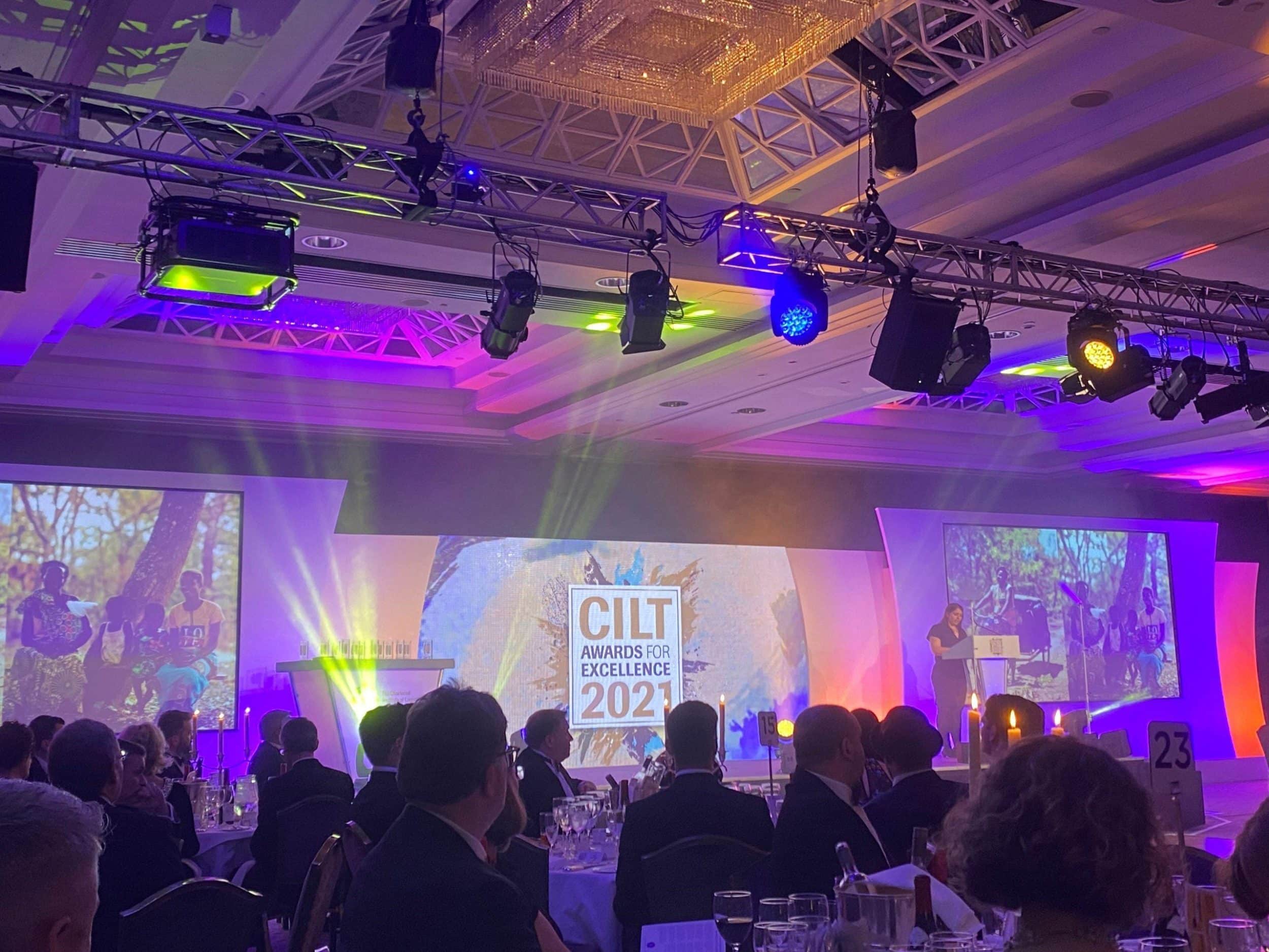 Transaid attends CILT Awards for Excellence Gala Dinner - Transaid