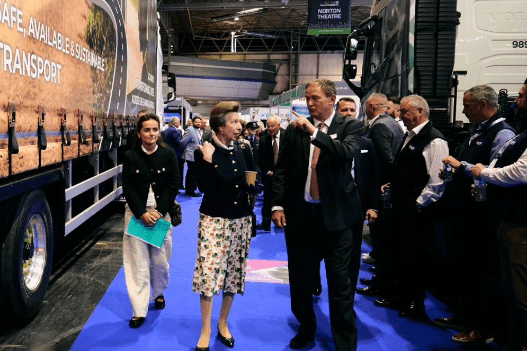 Transaid Patron HRH The Princess Royal visits Multimodal 2024 - Transaid