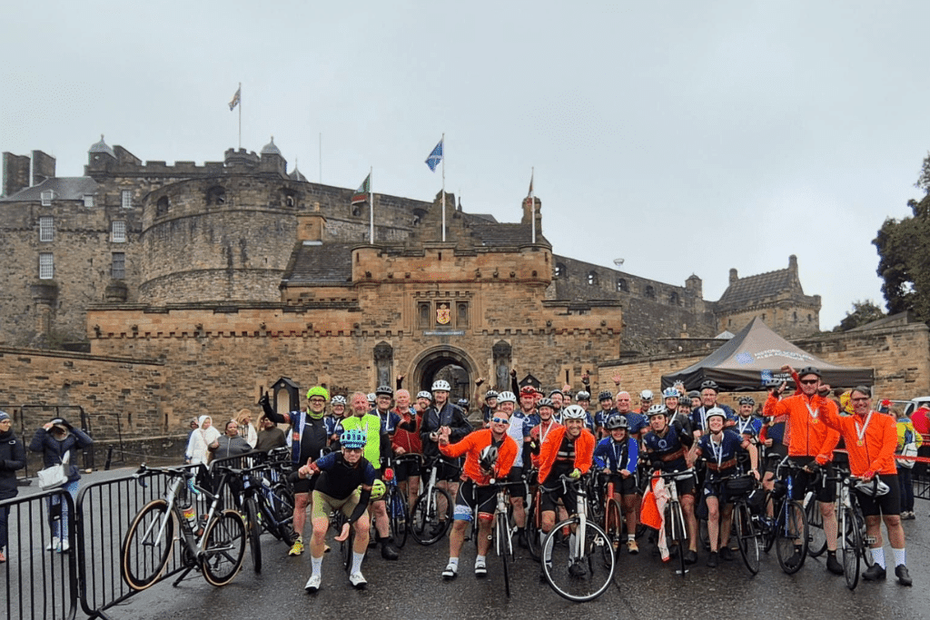 Transaid riders go coast to castle to raise almost £60,000 - Transaid