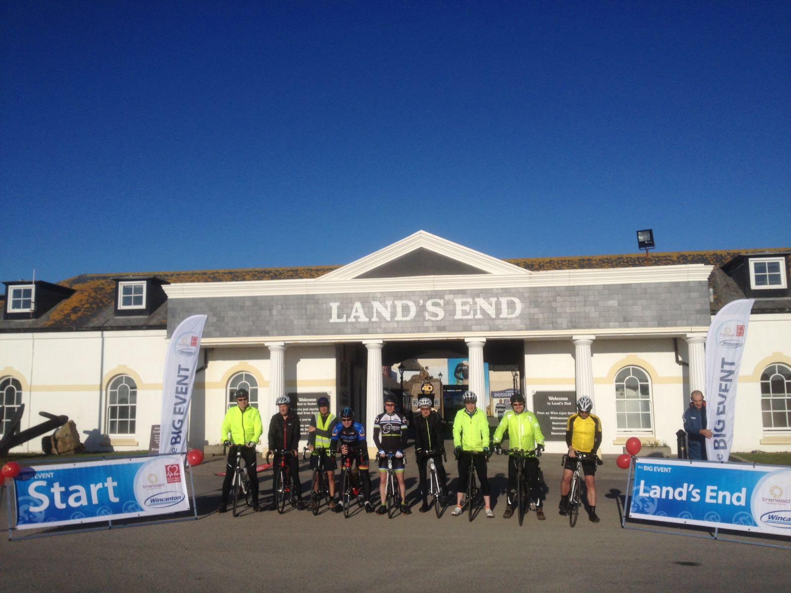 CEO cheers on Wincanton cyclists - Transaid